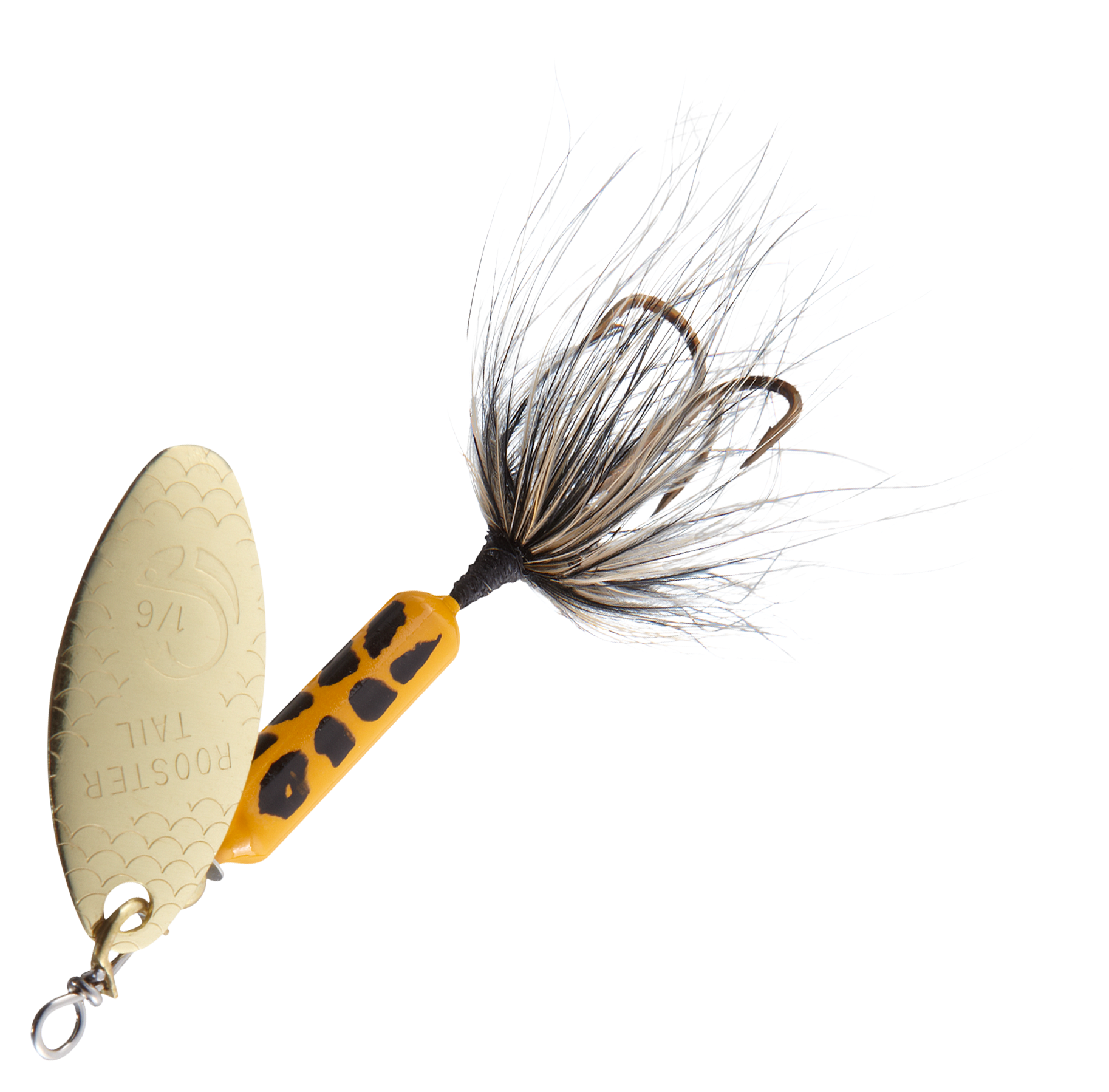 Worden's Original Rooster Tail - 1/6 oz. - Yellow Coach Dog ...